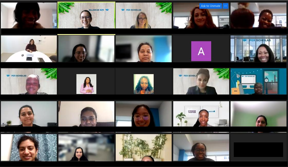 Capgemini Volunteers with Per Scholas
